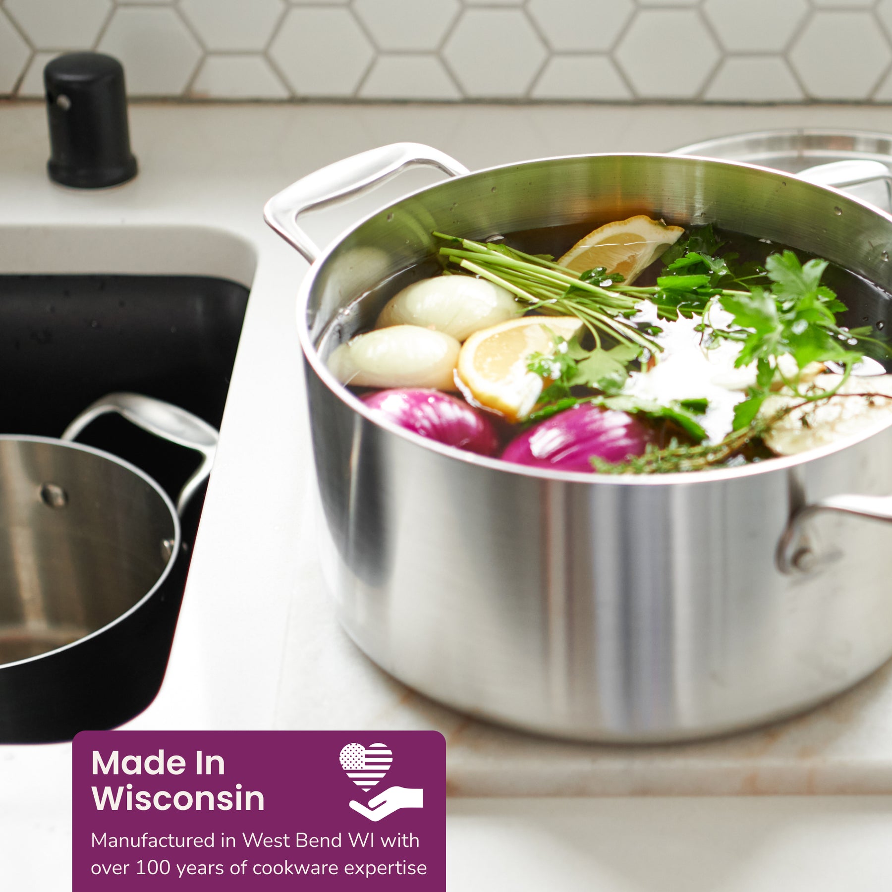 Stainless Steel Stock Pot | American Kitchen
