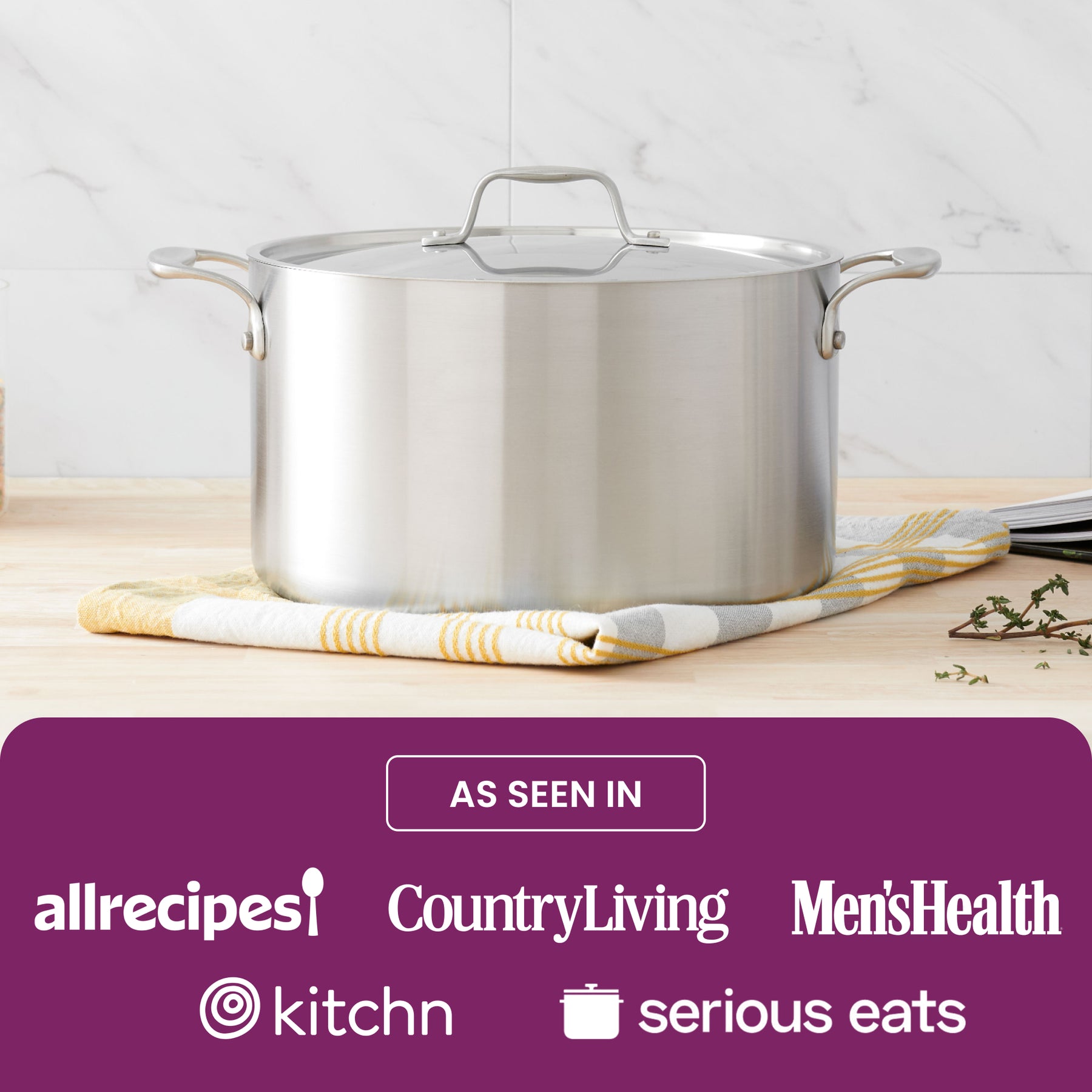 Stainless Steel Stock Pot | American Kitchen